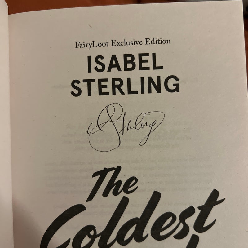 The Coldest Touch * FAIRYLOOT EXCLUSIVE by Isabel Sterling, Paperback | Pangobooks