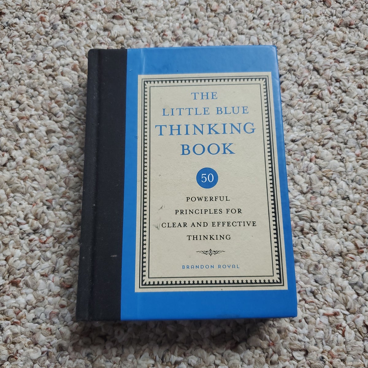 The Little Blue Thinking Book by Brandon Royal