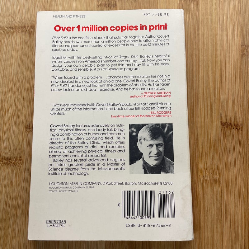 Fit Or Fat? by Covert Bailey , Paperback | Pangobooks