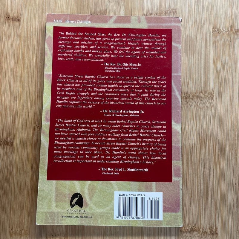 Behind the Stained Glass by Christopher M. Hamlin, Paperback | Pangobooks