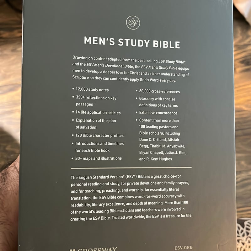 ESV Men's Study Bible (TruTone, Brown) by Christopher Ash, Alistair ...