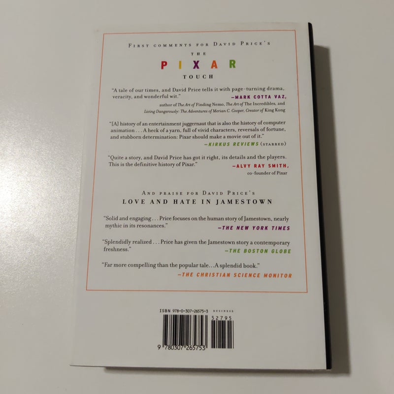 The Pixar Touch by David A. Price, Hardcover | Pangobooks
