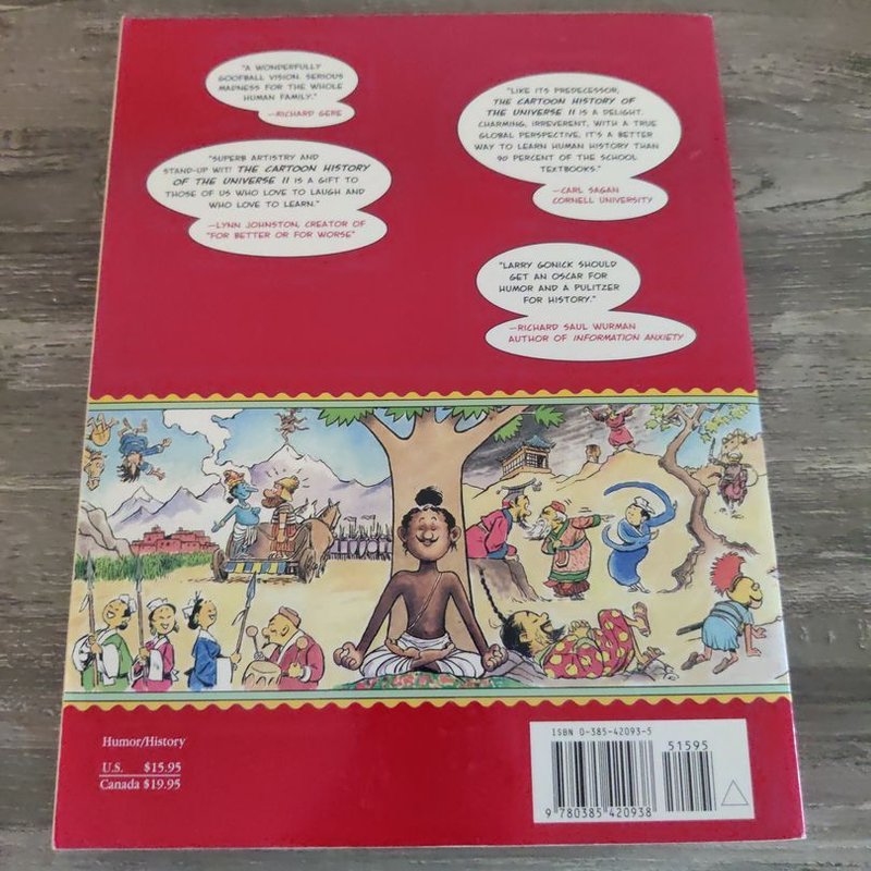 The Cartoon History of the Universe II by Larry Gonick, Paperback ...