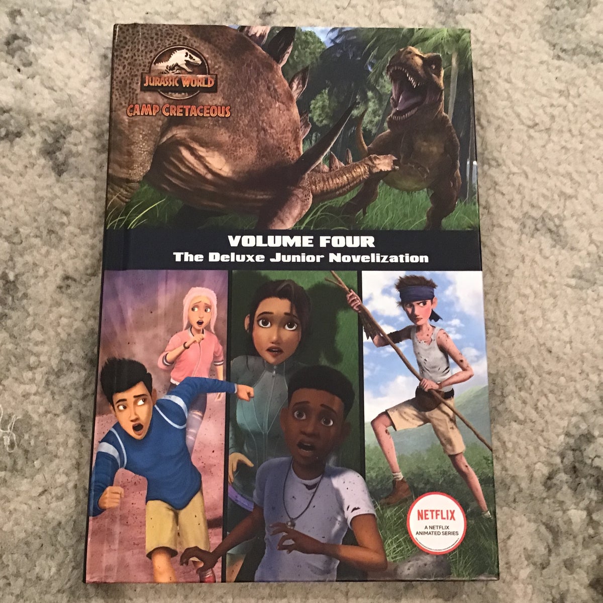 Camp Cretaceous, Volume Four: the Deluxe Junior Novelization (Jurassic ...