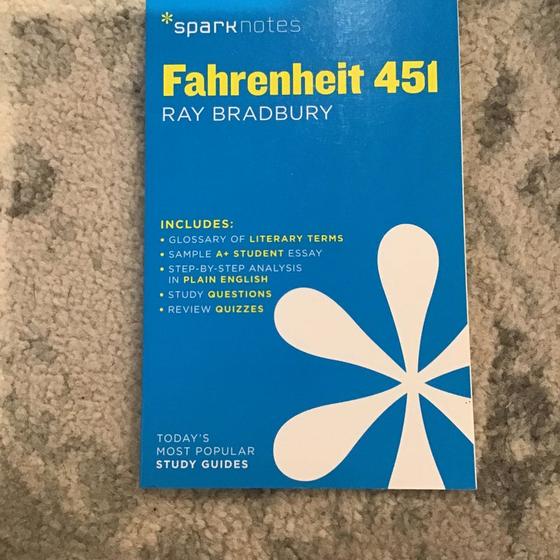 Fahrenheit 451 SparkNotes Literature Guide by SparkNotes, Ray Bradbury