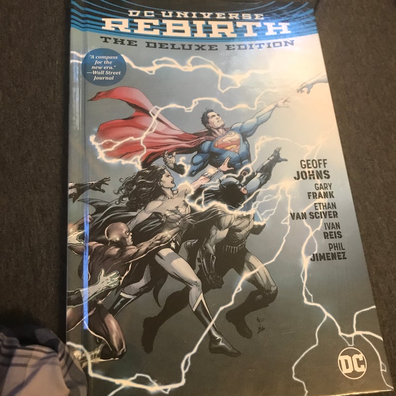 DC Universe: Rebirth Deluxe Edition by Geoff Johns, Hardcover | Pangobooks
