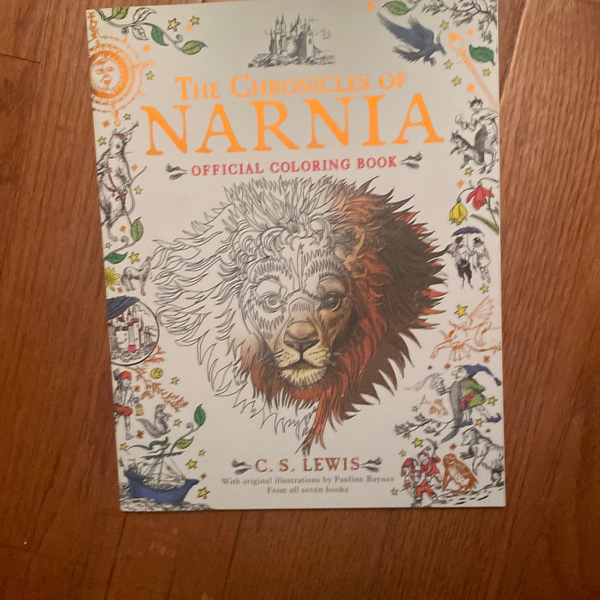 The Chronicles of Narnia Official Coloring Book by C. S. Lewis