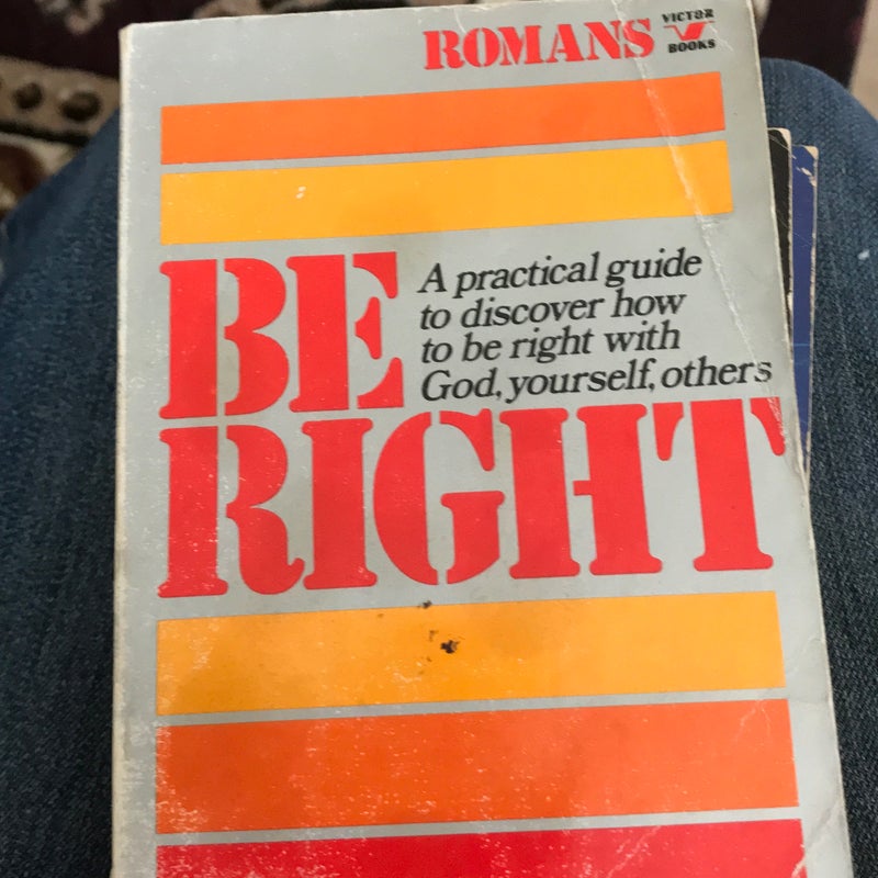 Be right by Warren wiersbe, Paperback | Pangobooks