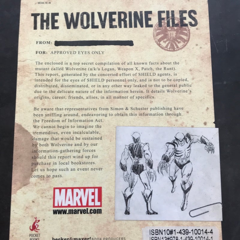 The Wolverine Files by Mike W. Barr, Hardcover | Pangobooks