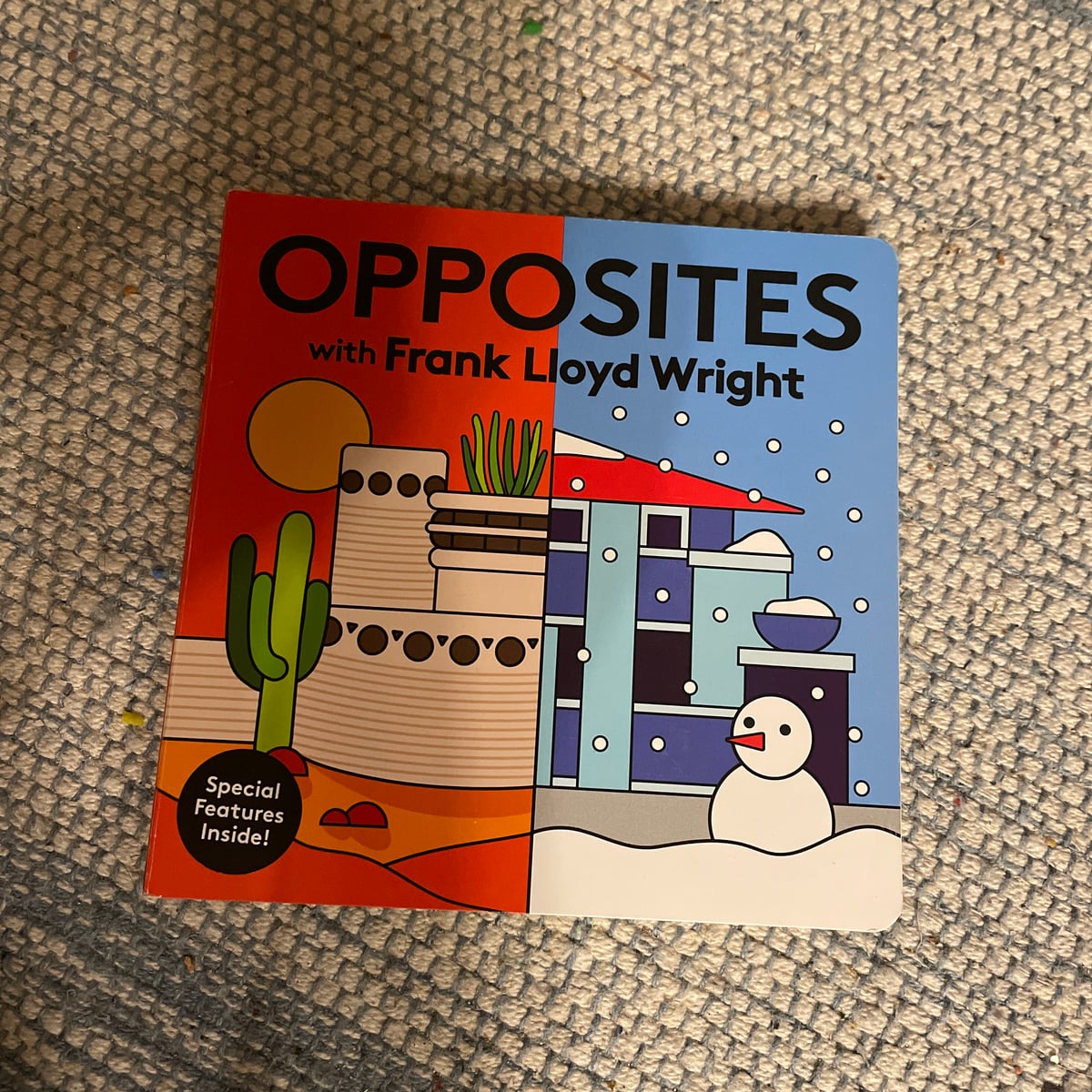 Opposites with Frank Lloyd Wright by Mudpuppy, Frank Lloyd Wright