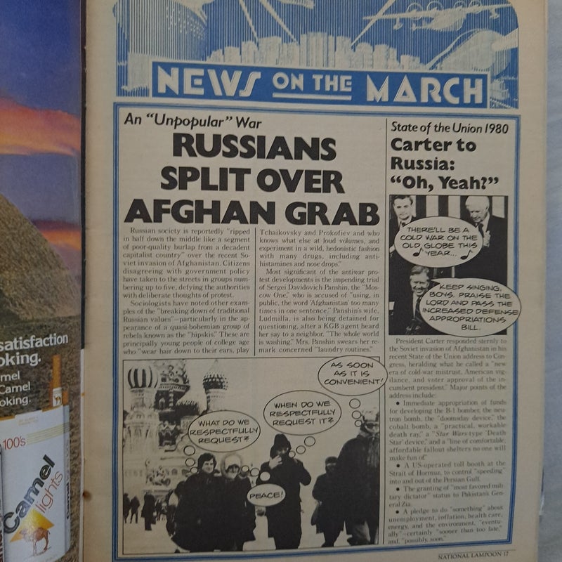 National Lampoon magazines lot 3 issues 1979 and 1980 satire comedy by ...