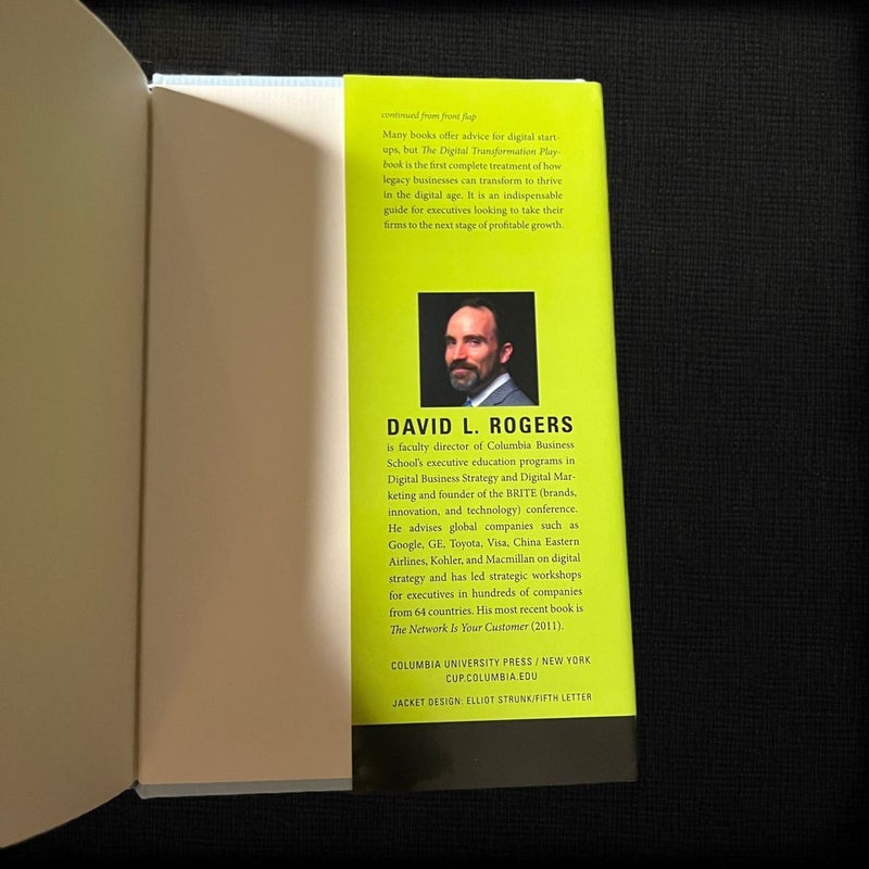 The Digital Transformation Playbook by David Rogers, Hardcover | Pangobooks