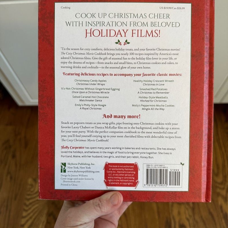 The Cozy Christmas Movie Cookbook by Holly Carpenter