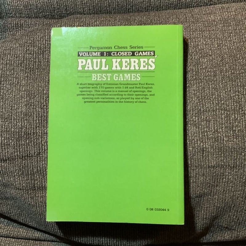 Paul Keres' Best Games by Egon Varnusz, Paperback | Pangobooks