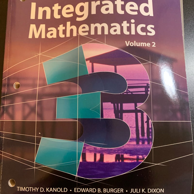 Hmh Integrated Math 3
