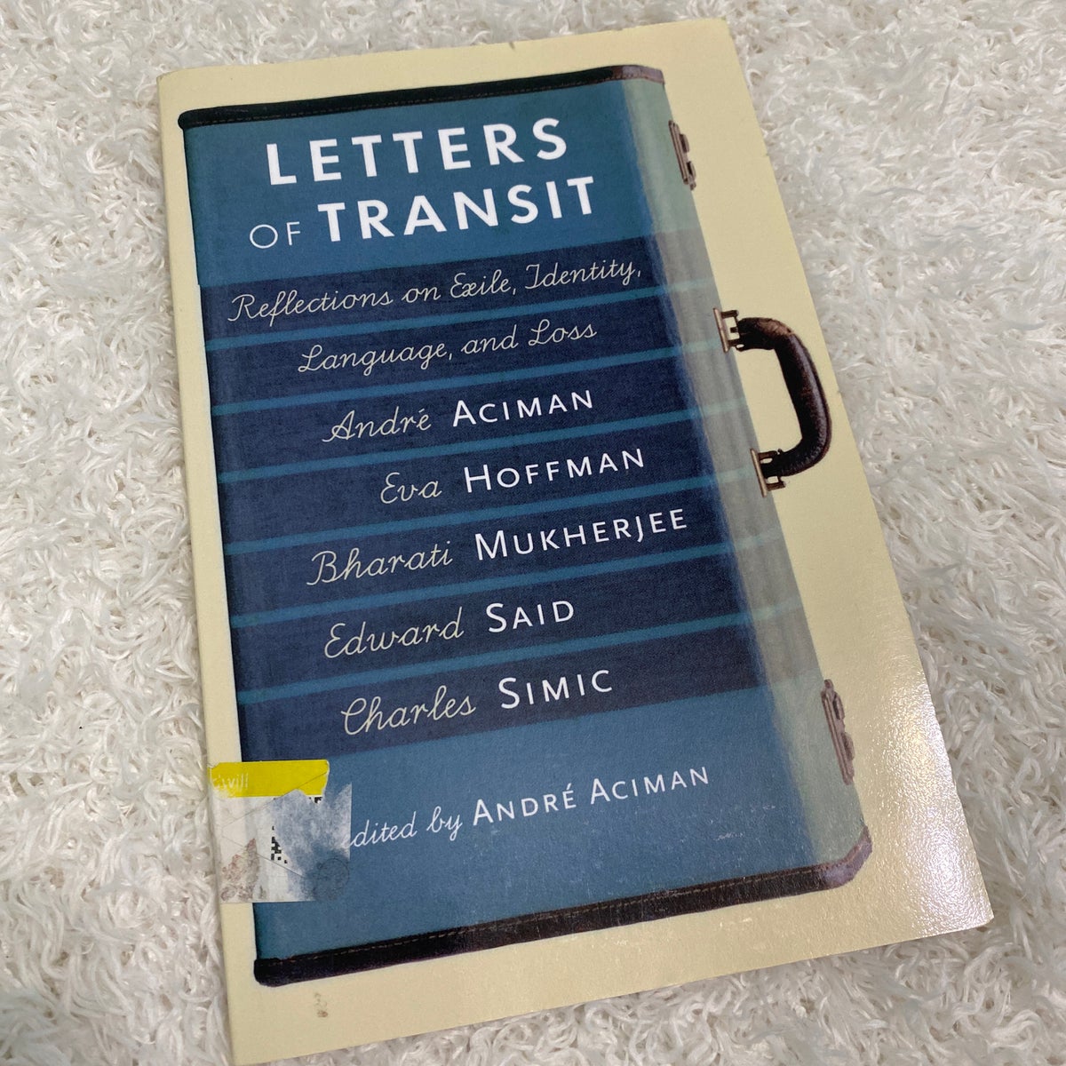 Letters of Transit by André Aciman, Paperback | Pango Books