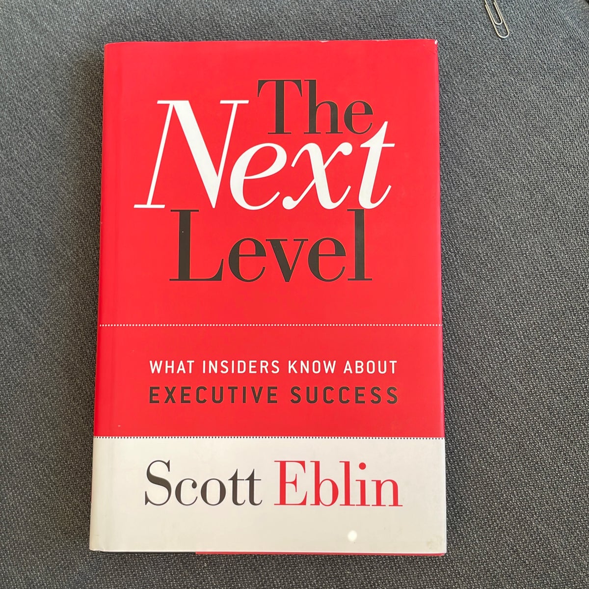 The Next Level by Scott Eblin