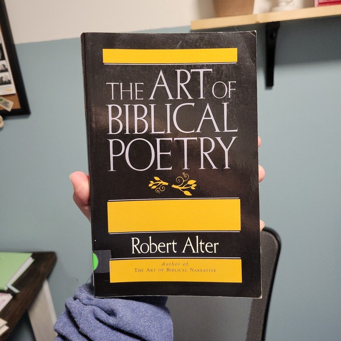 Art of Biblical Poetry by Robert Alter