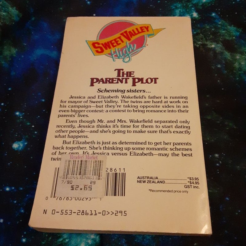 The Parent Plot by Francine Pascal, Paperback | Pangobooks