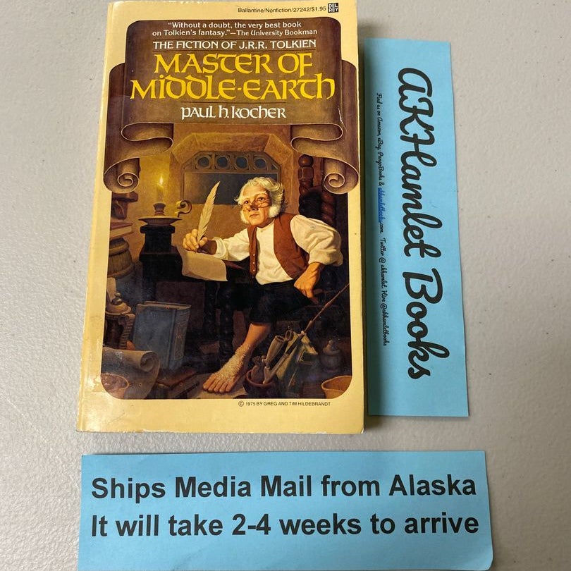 Master of Middle-Earth by Paul H. Kocher