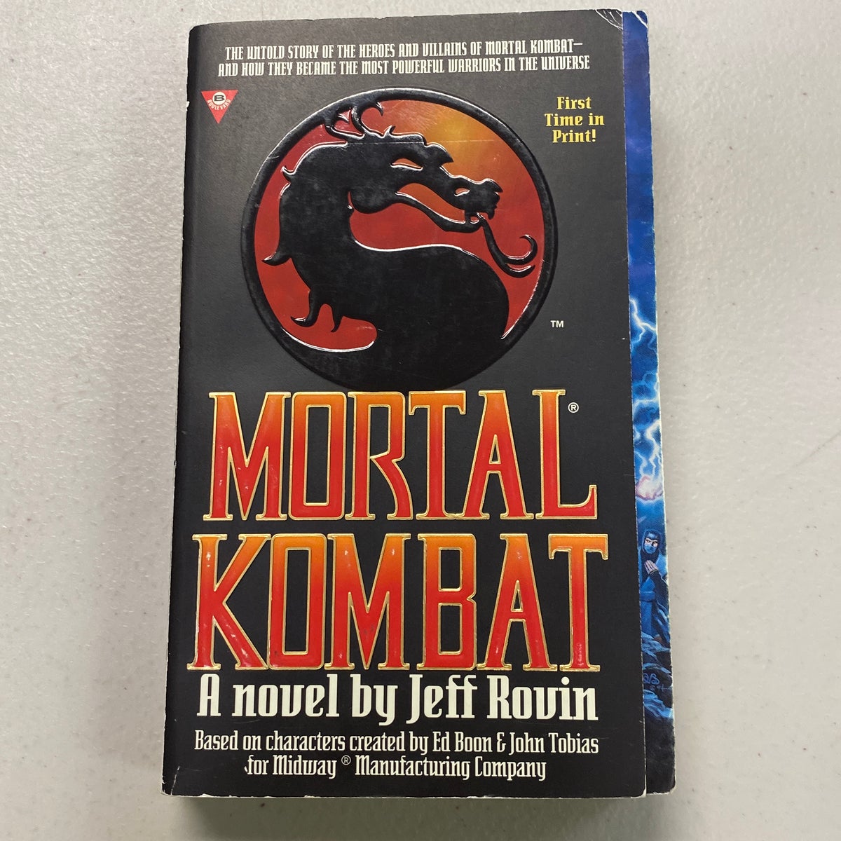 Mortal Kombat by Jeff Rovin
