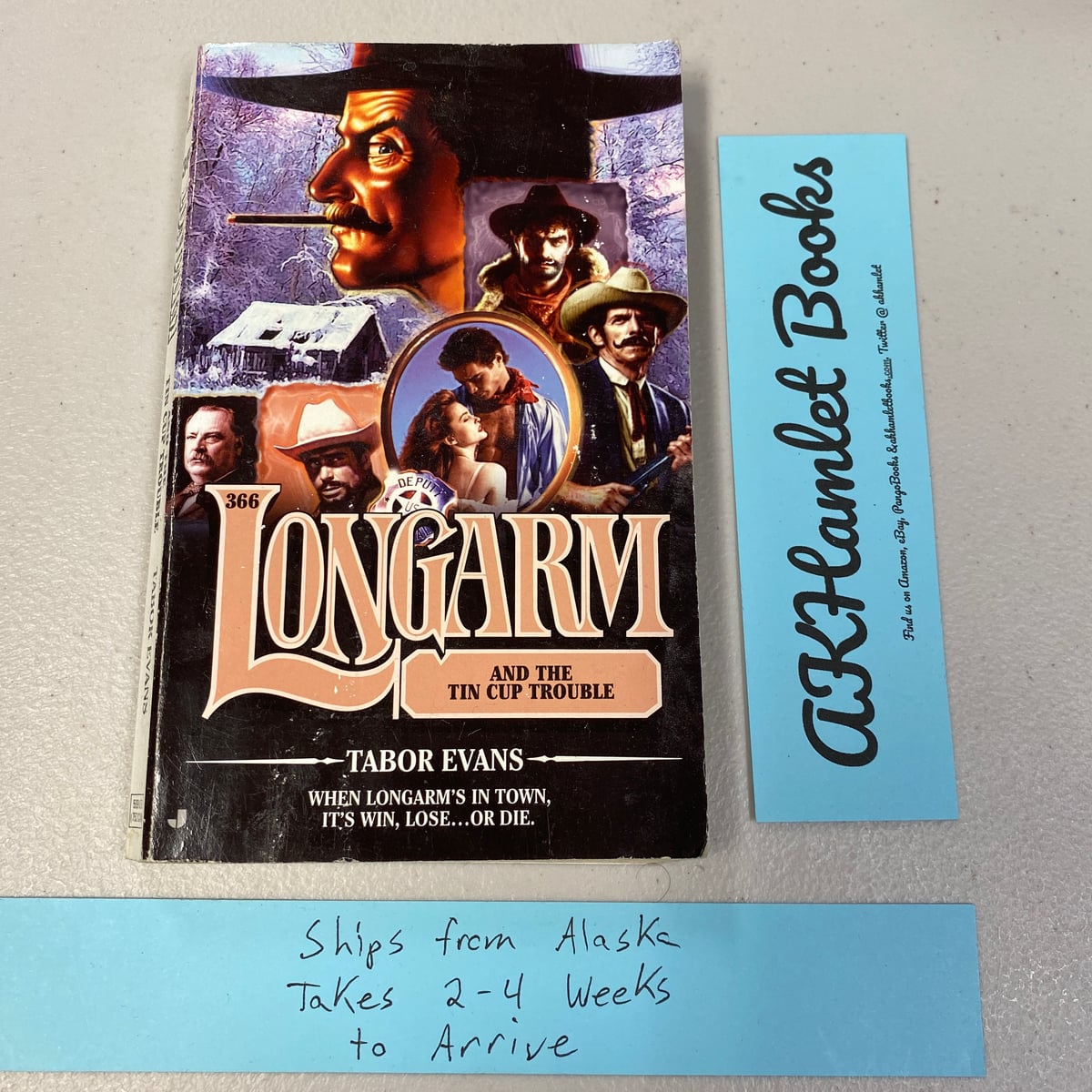 Longarm and the Tin Cup Trouble by Tabor Evans