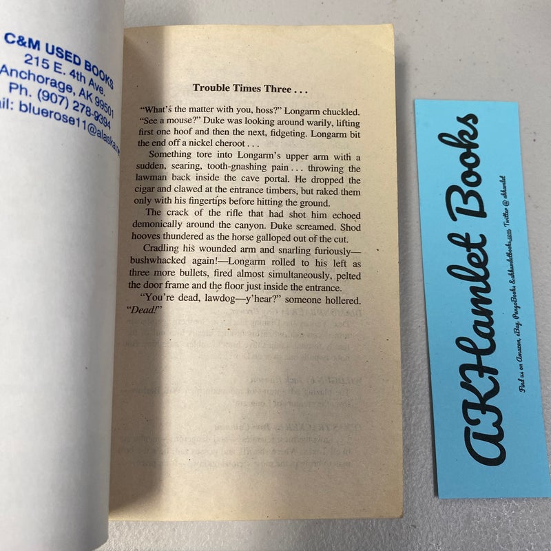 Longarm and the Tin Cup Trouble by Tabor Evans