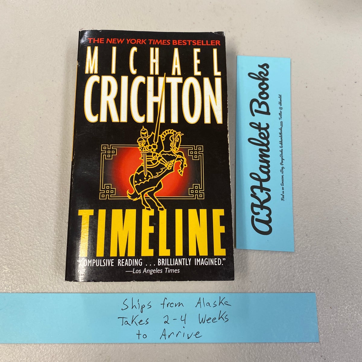 Timeline by Michael Crichton