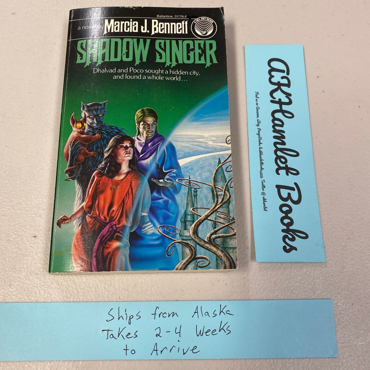 The Shadow Singer by Marcia J. Bennett