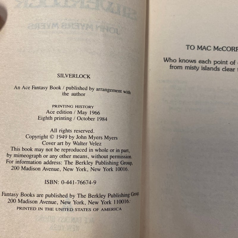 Silverlock by John Myers Myers, Paperback | Pangobooks