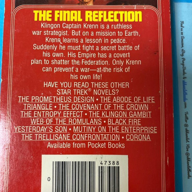 The Final Reflection by Ford, Paperback | Pangobooks