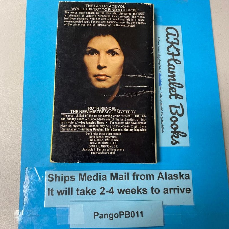 Murder Being Once Done by Ruth Rendell, Paperback | Pangobooks