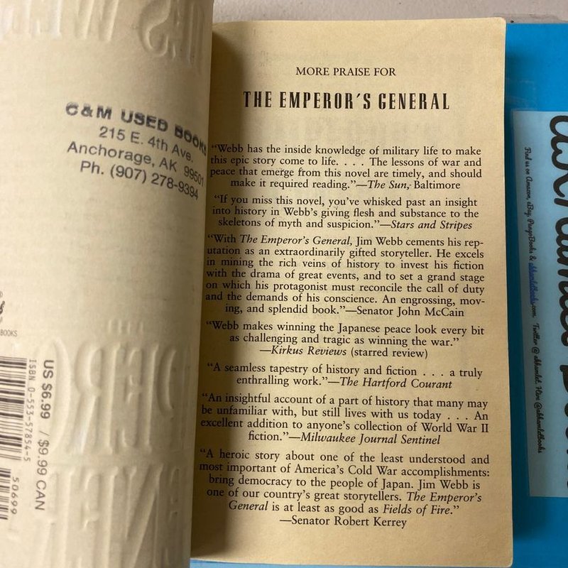 The Emperor's General by James Webb