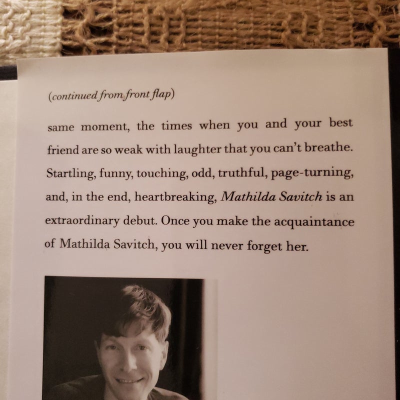 Mathilda Savitch by Victor Lodato, Hardcover | Pangobooks