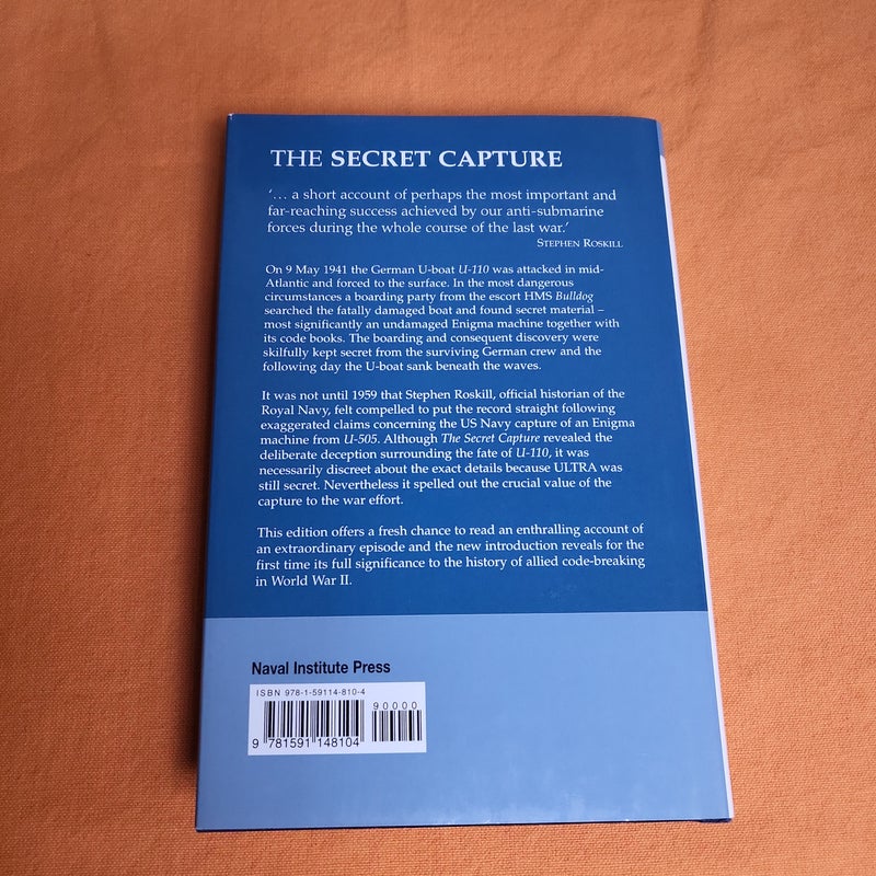 Secret Capture by Stephen Roskill, Hardcover | Pango Books