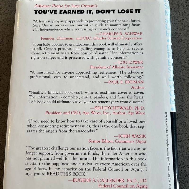You've Earned It, Don't Lose It