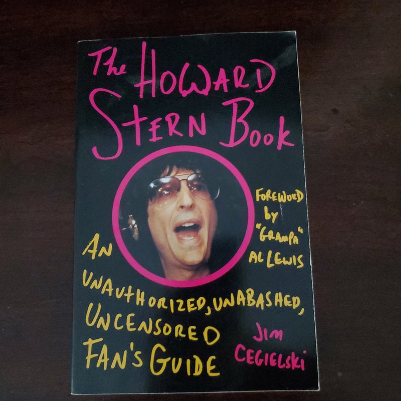 The Howard Stern Book by Jim Cegielski, Grandpa A. Lewis