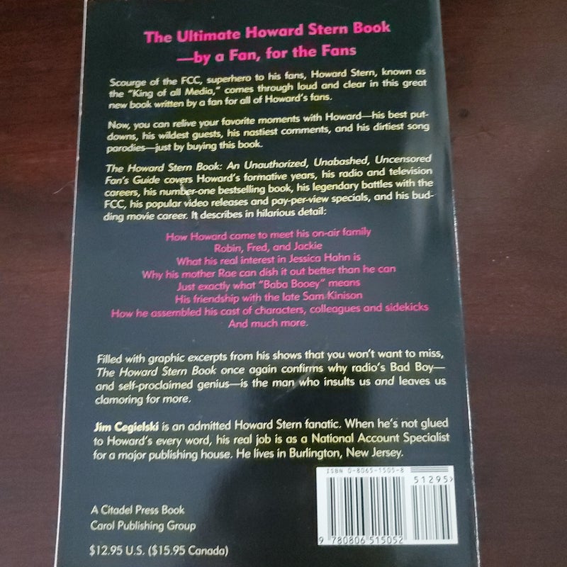 The Howard Stern Book by Jim Cegielski, Grandpa A. Lewis