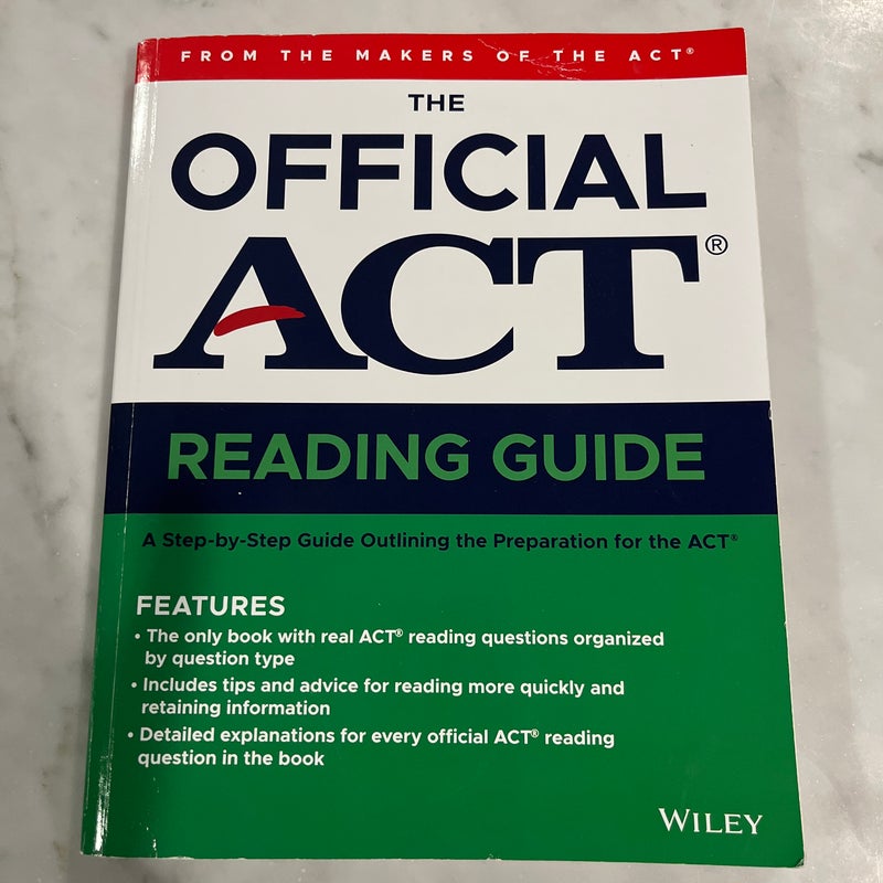 The Official ACT Reading Guide by ACT, Paperback | Pangobooks