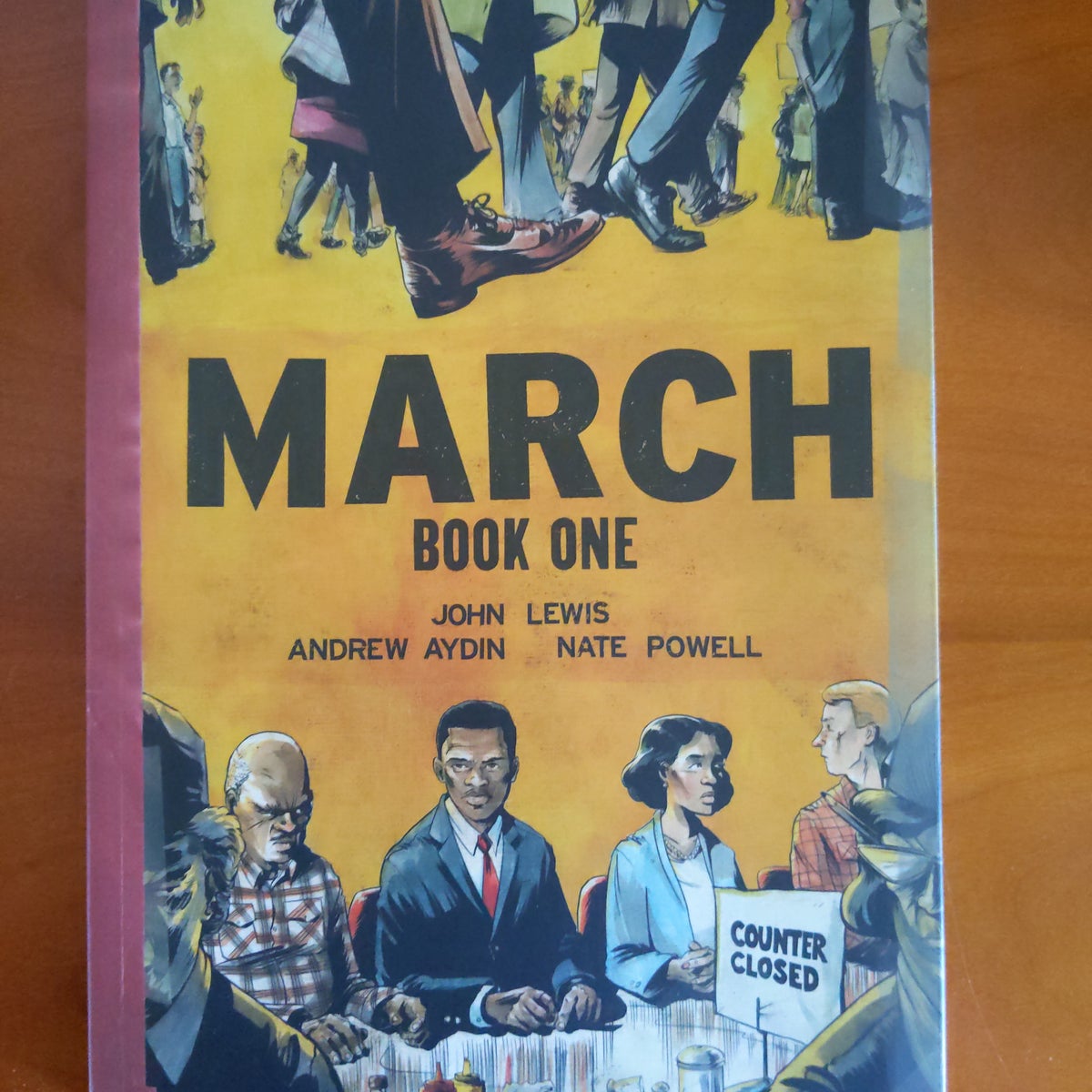 March: Book One by John Lewis; Andrew Aydin; Nate Powell (Illustrator ...
