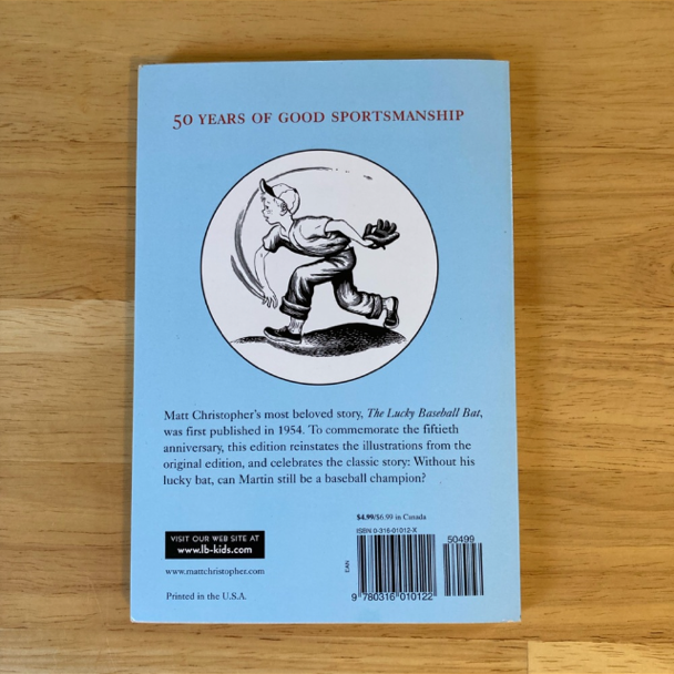 The Lucky Baseball Bat (50th Anniversary Commemorative Edition) by Matt ...