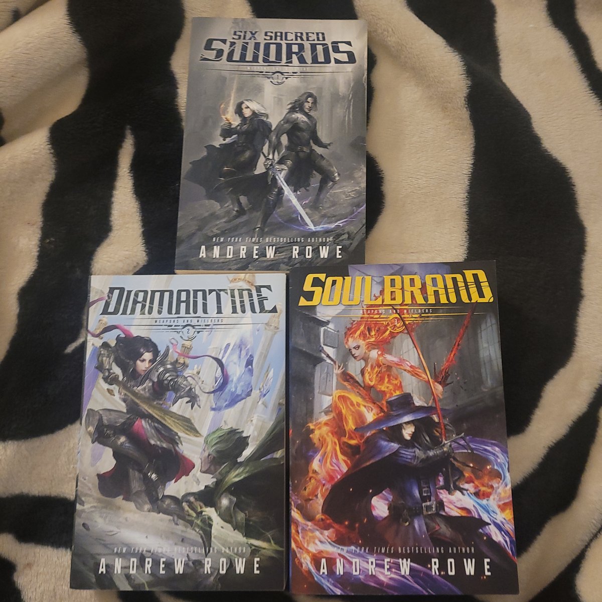 Six Sacred Swords by Andrew Rowe