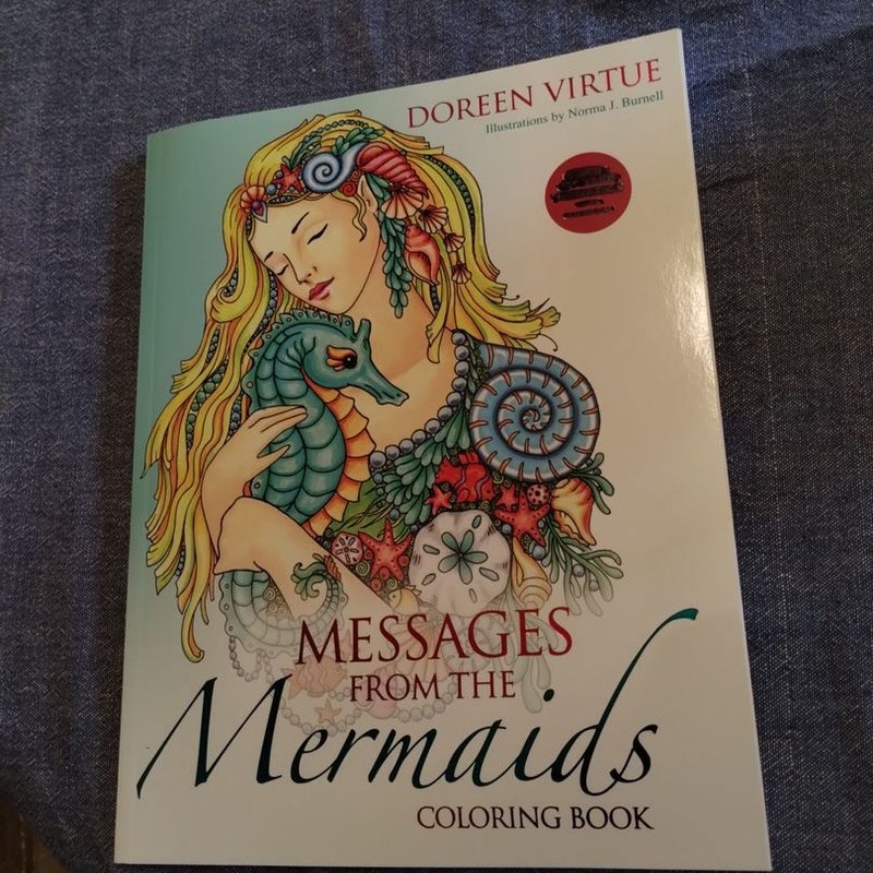 Messages from the Mermaids Coloring Book by Doreen Virtue