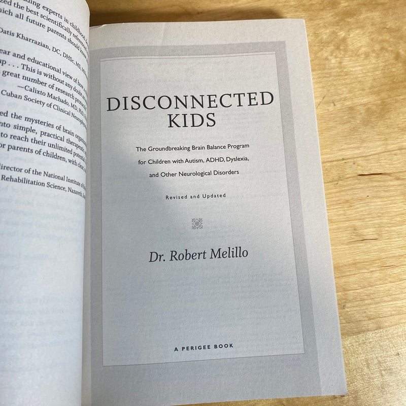 Disconnected Kids by Robert Melillo, Paperback | Pangobooks