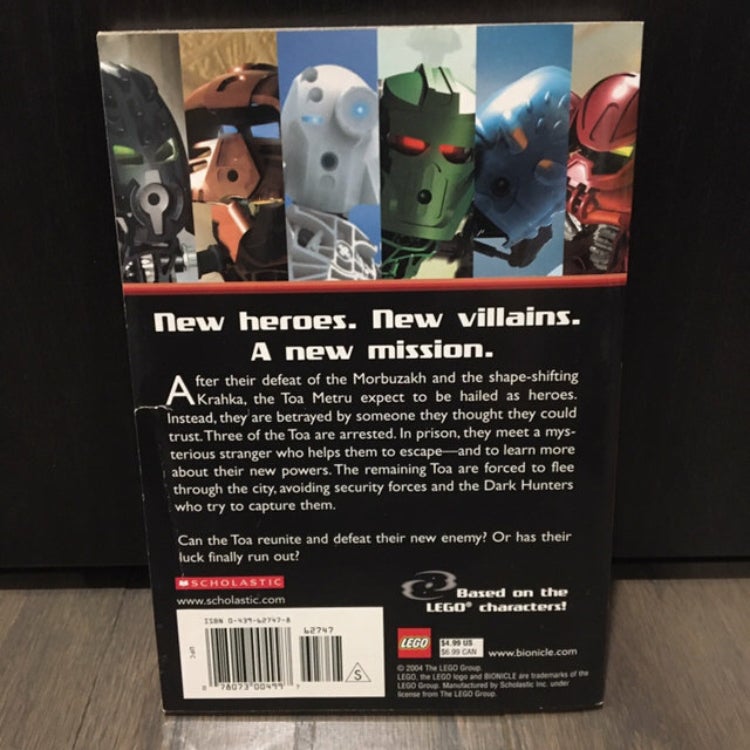 Bionicle Adventures #4 Legends of Metru Nui by Greg Farshtey, Paperback ...