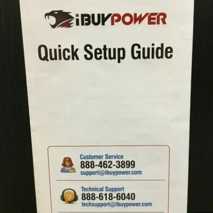 IBUYPOWER Quick Setup Guide Computer Manual by IBUYPOWER , Paperback ...