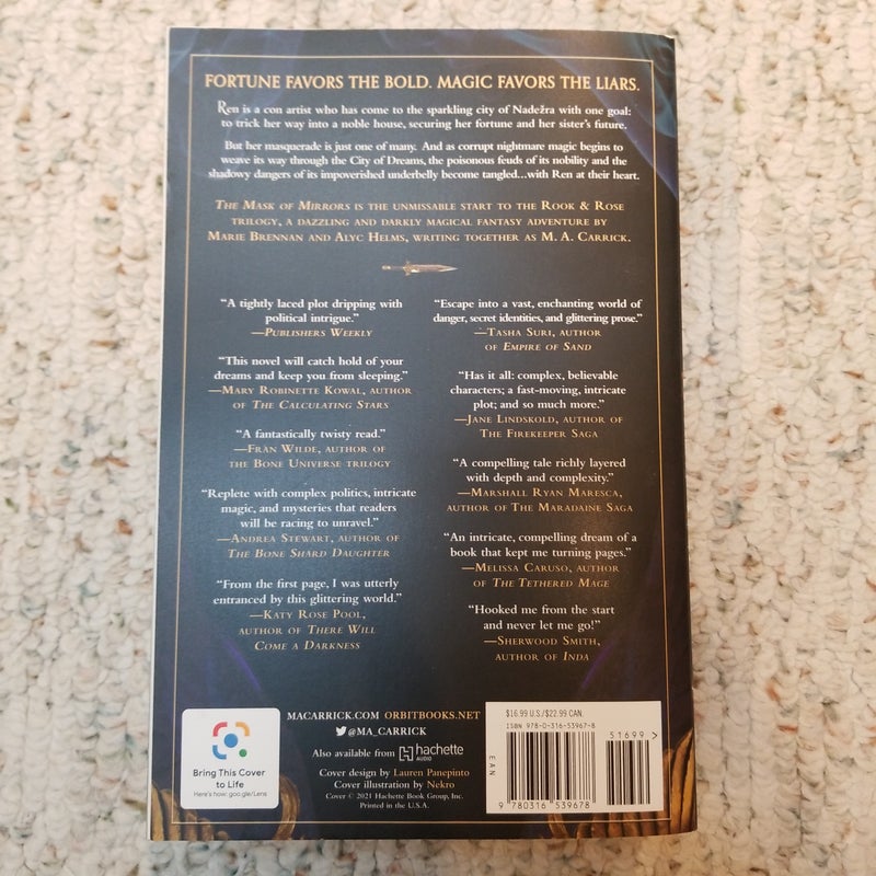 The Mask of Mirrors by M. A. Carrick | Pangobooks