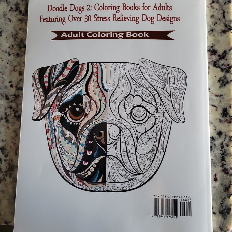 Doodle Dogs by Adult Coloring Books, Paperback | Pango Books