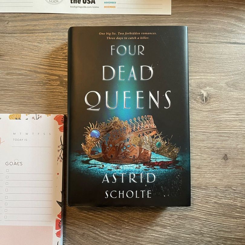 Four Dead Queens by Astrid Scholte, Hardcover | Pangobooks