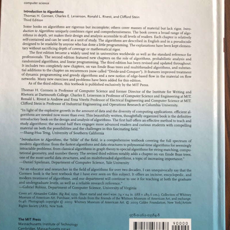 Introduction to Algorithms, Third Edition by Thomas H. Cormen ... Introduction to Algorithms, Third Edition by Thomas H. Cormen ...